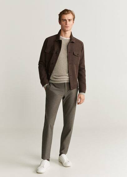 Baklava desenli kazak