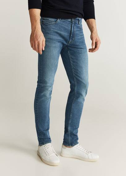 Skinny overcast yıkama Jude jean pantolon Skinny overcast yıkama Jude jean pantolon