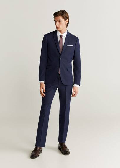 Dar kesim streç koton Tailored gömlek