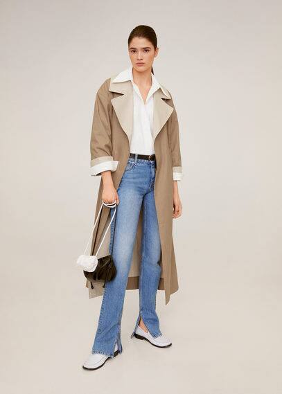 Cepli poplin gömlek