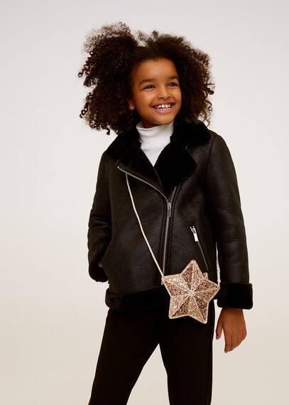 Parlak yıldızlı çanta