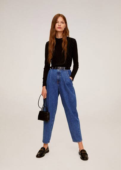 Fırfırlı pilili tişört