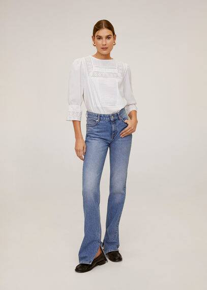 İşleme aplikeli bluz