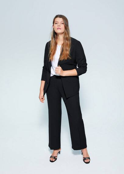 Düz kesim kumaş pantolon