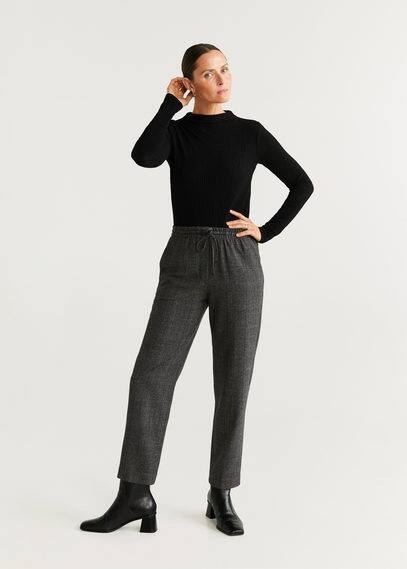 Beli elastik pantolon