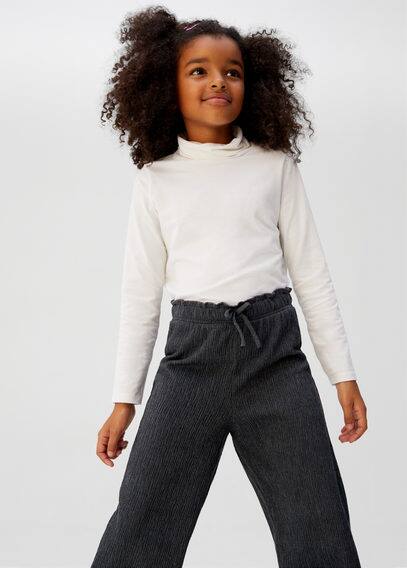 Düz kesim dokuma pantolon Düz kesim dokuma pantolon