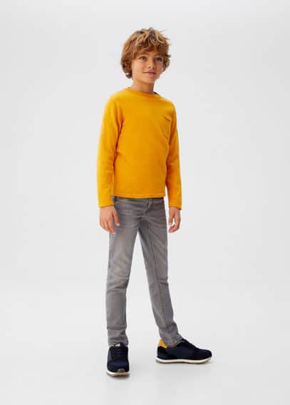 Organik pamuklu örgü kazak