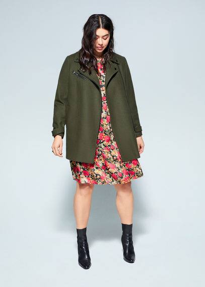 Kalıplı yün palto Kalıplı yün palto