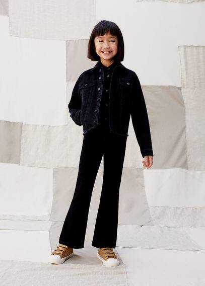 İspanyol paçalı jean pantolon