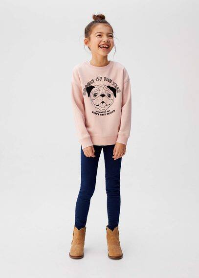 Kadife detaylı desenli kazak