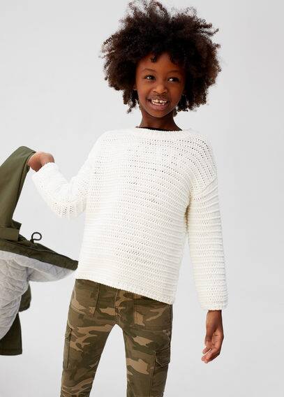 Geniş kesim koton kazak