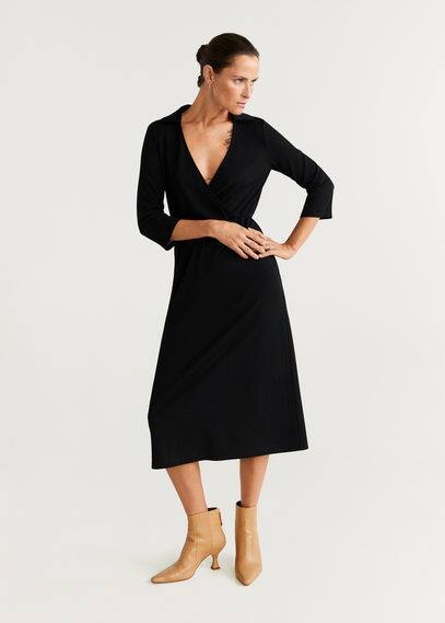 Anvelop midi elbise Anvelop midi elbise