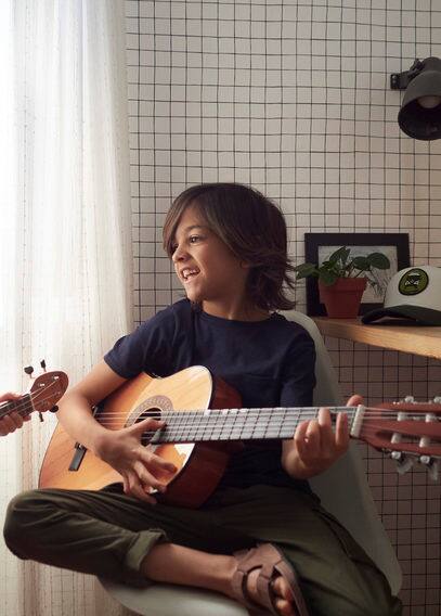 Pamuklu kargo pantolon