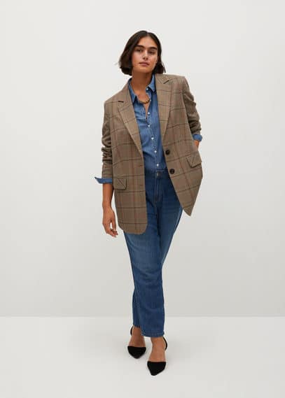 Göğsü cepli koton gömlek